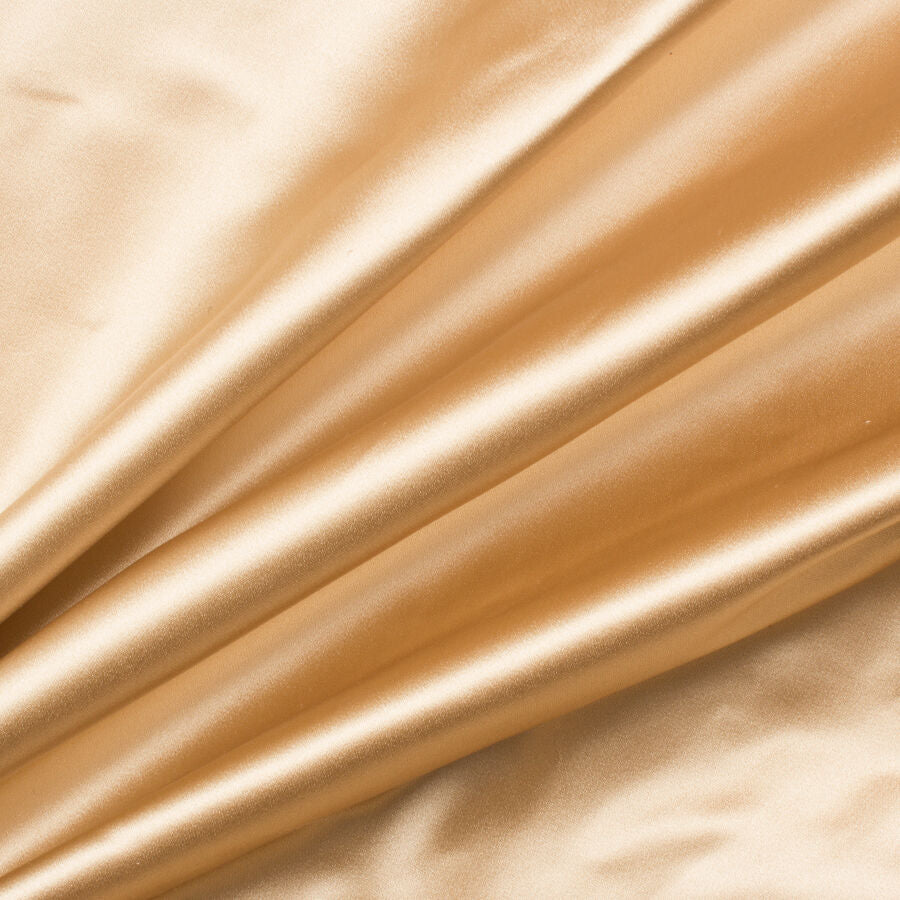 Champagne Silk Duchess Satin | Charmeuse Cloth