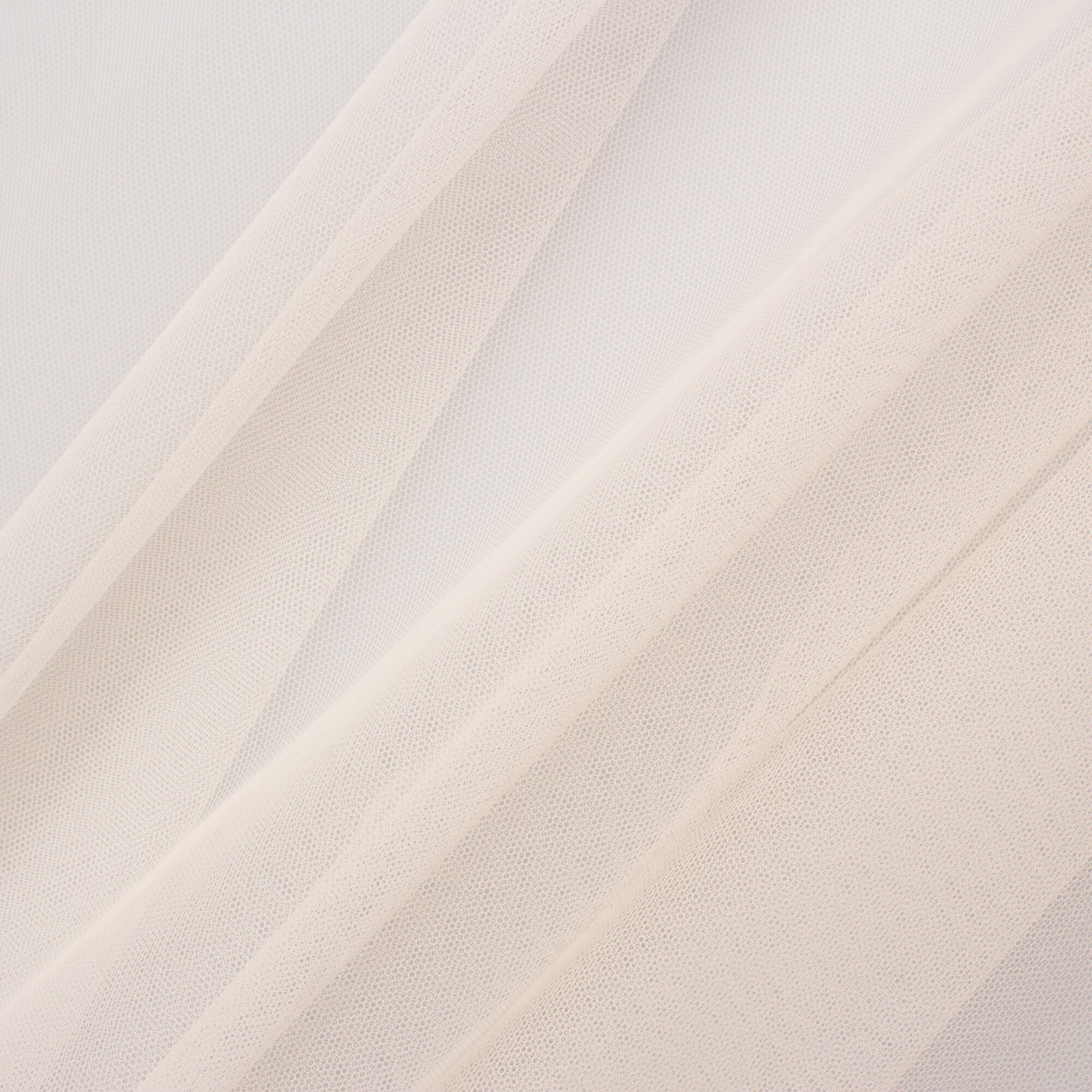 Blush Polyamide Tulle | Sheer Material