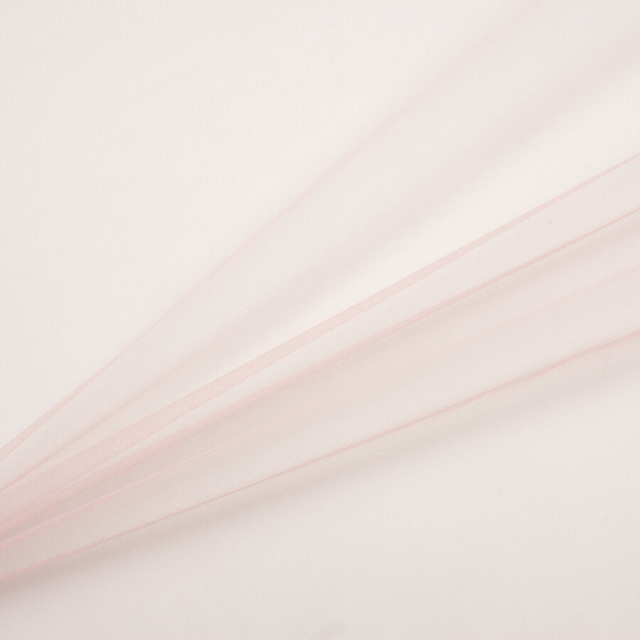 Soft Rose Pink Polyamide Tulle | Sheer Cloth