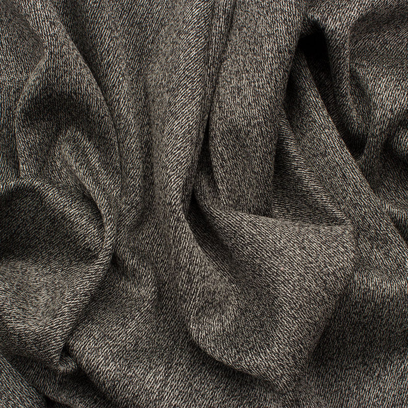 Grey Mottled Wool Coating | Pure Wool Cloth