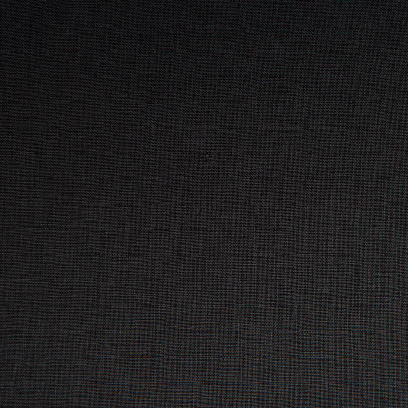 Black Medium Weight Linen | Luminous Linen