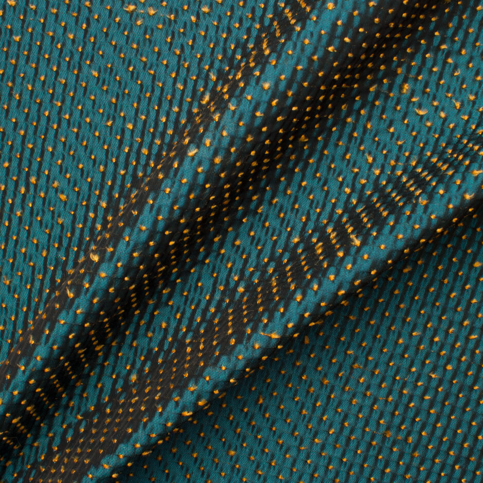 Deep Turquoise Poly Taffeta | Nylon Fabric