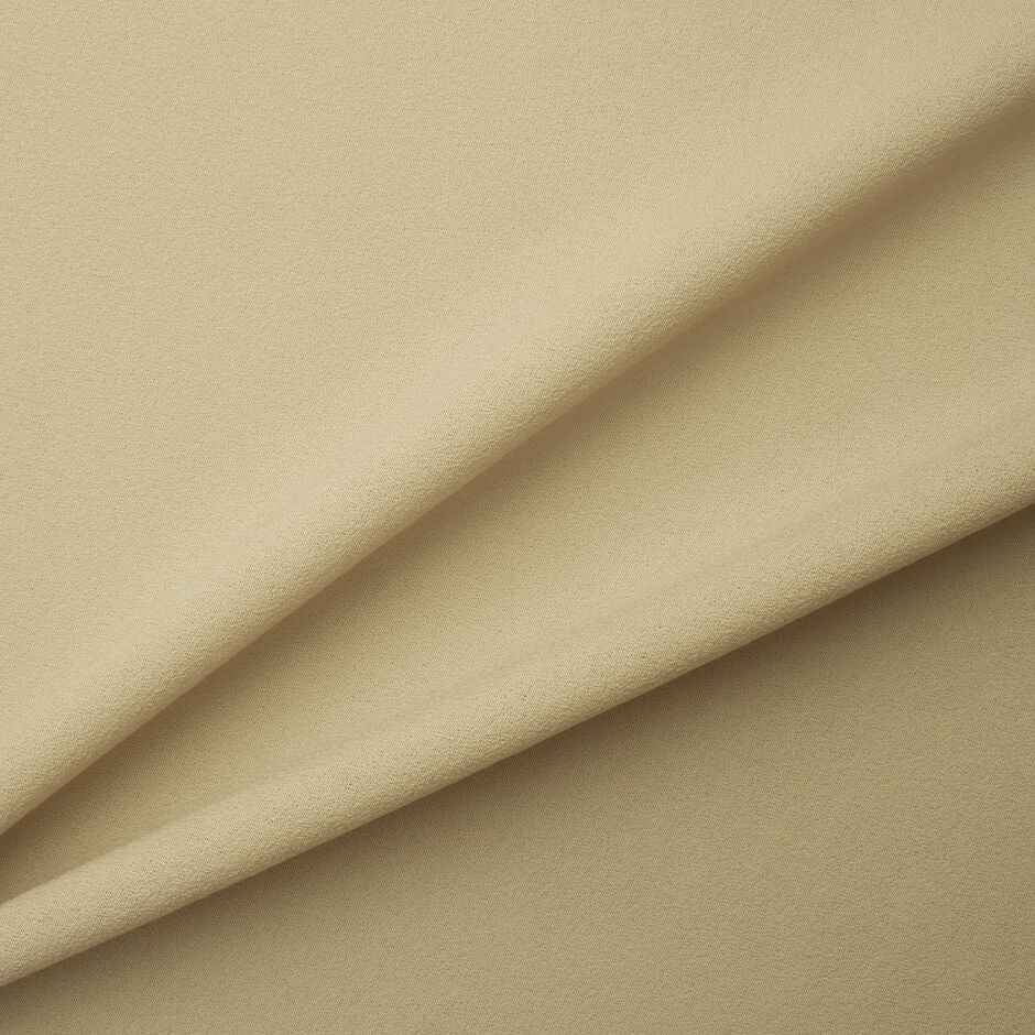 Sand Single Wool Crêpe | Pure Wool