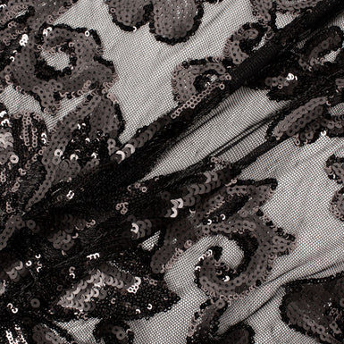 Sequinned Tulle Fabrics | Buy Luxury Sequinned Tulle Online