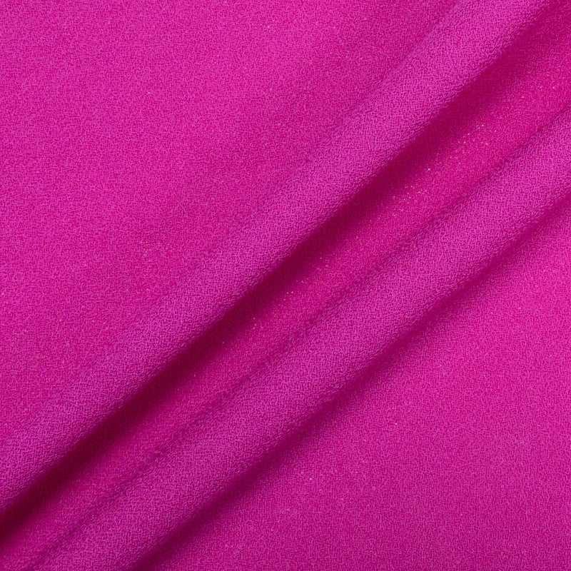 Magenta Single Wool Crêpe | Buy Suiting Fabric