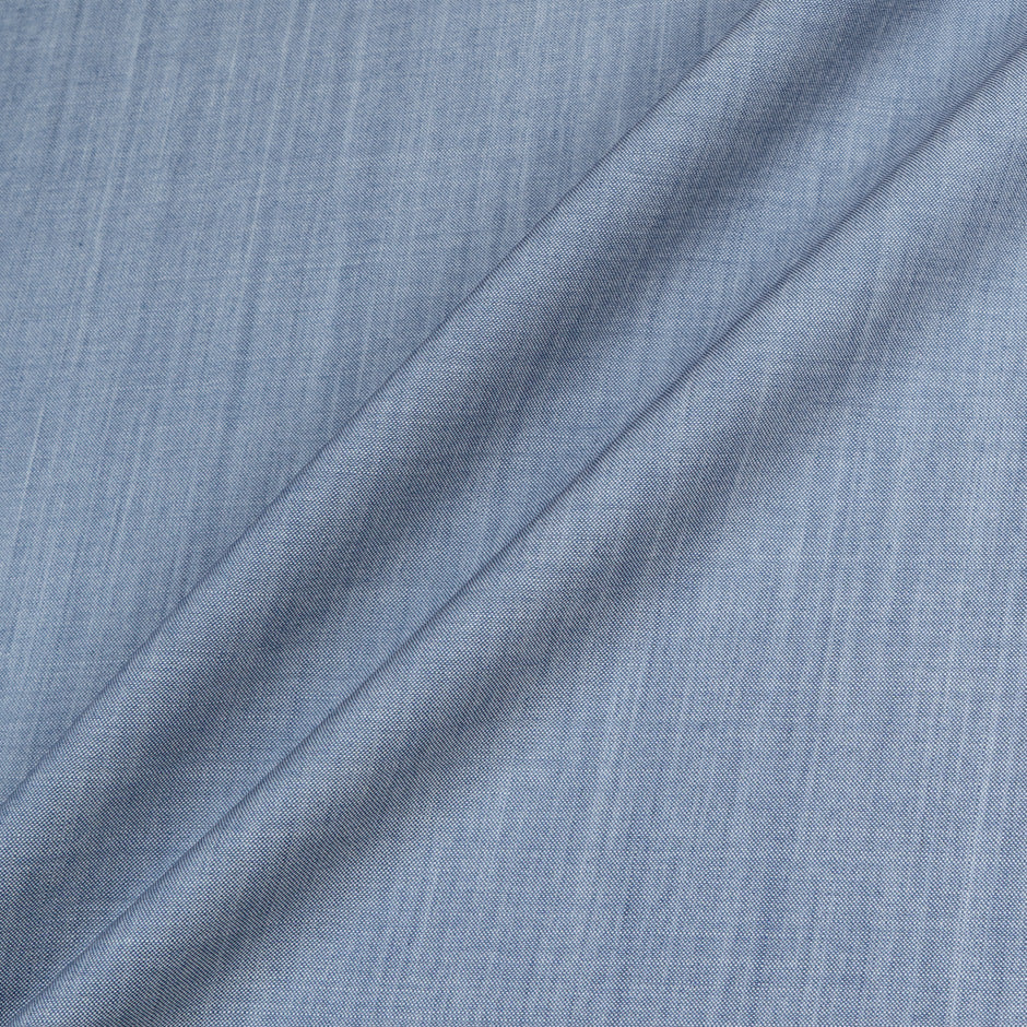 Deep Sky Blue Pure Wool Dish Dasha Suiting