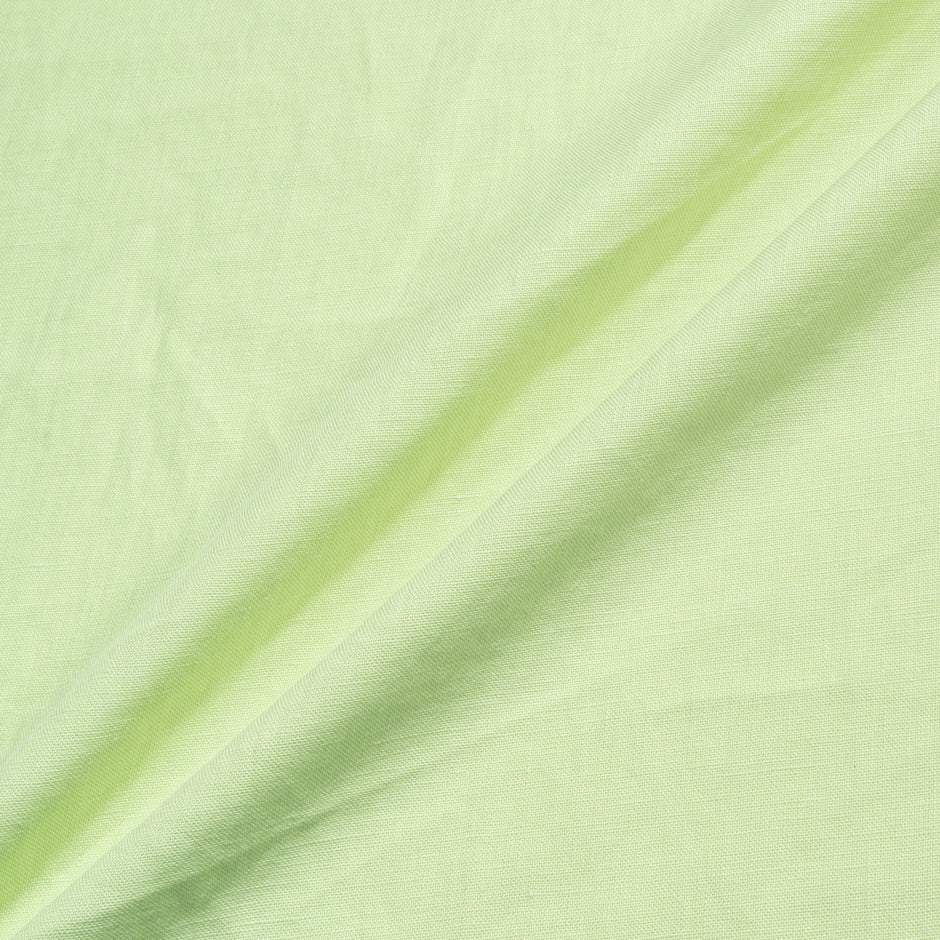 Lime Green Pure Linen | Shop Linen fabric