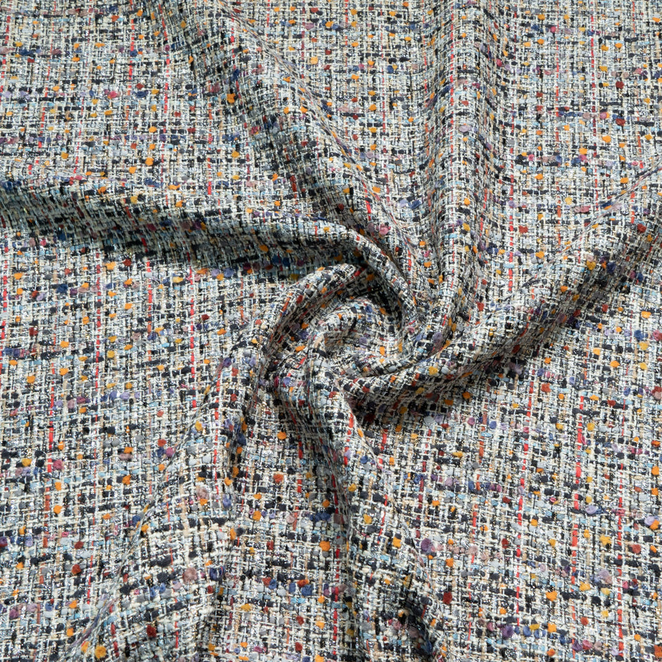 Metallic Mixed Fibre Bouclé | Dress Fabric