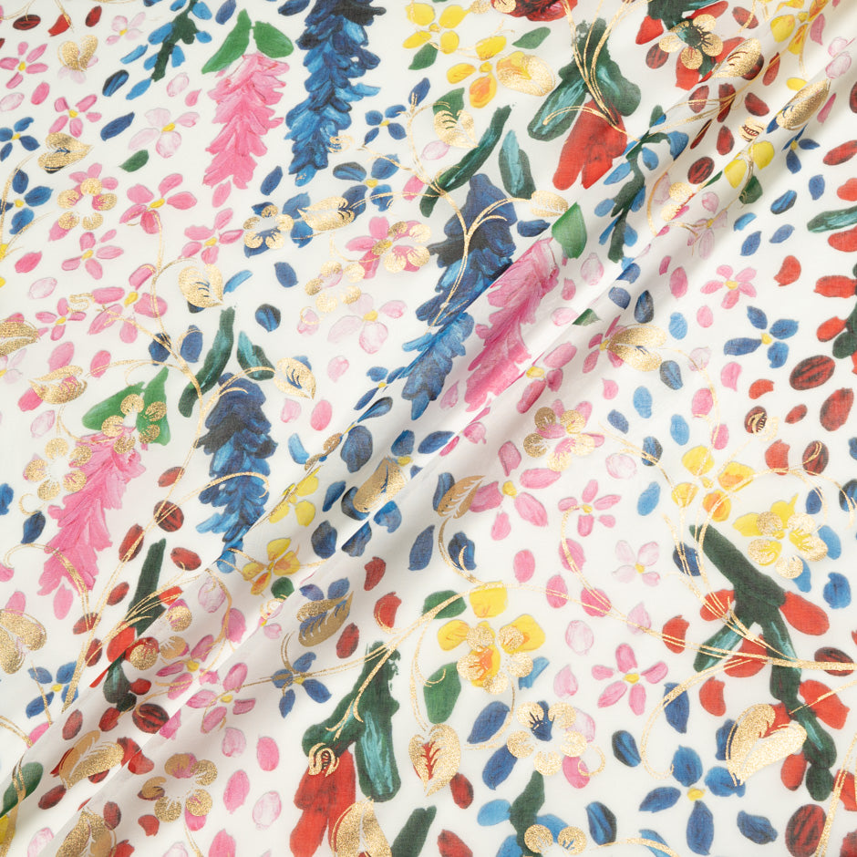 Multi Printed Voile | Shop Cotton