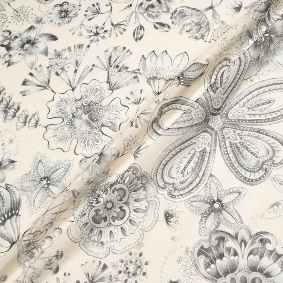 Foral Printed Voile | Shop Cotton