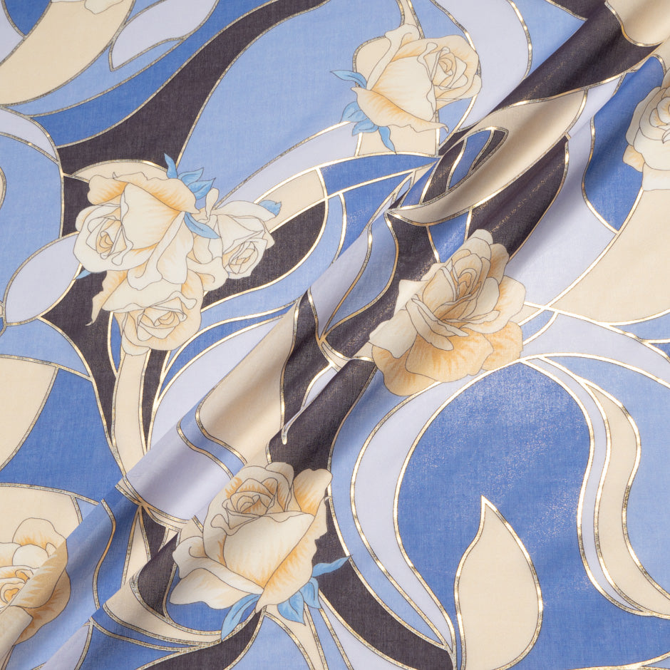 Rose Printed Voile | Shop Cotton