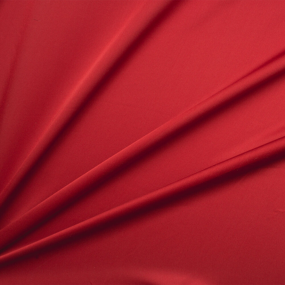 Brick Red Silk Chiffon | Luxury Silk Fabric