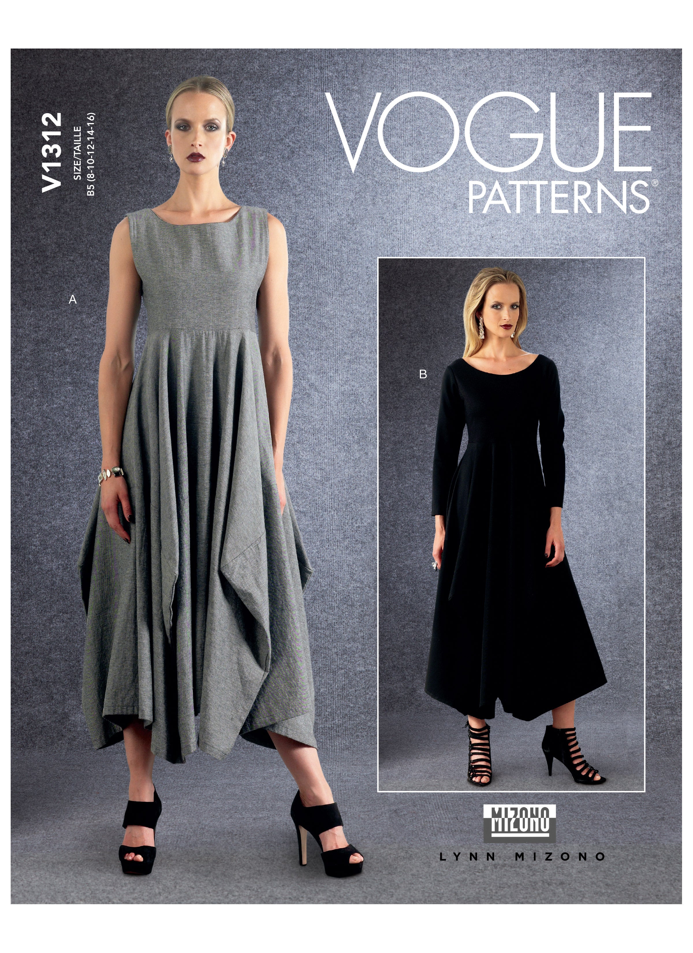 DRESS V1312 | Shop Vogue Patterns