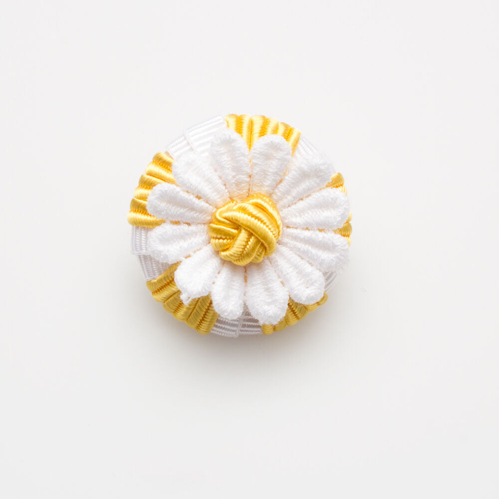 Yellow/White Daisy Button - Medium | Shop Buttons