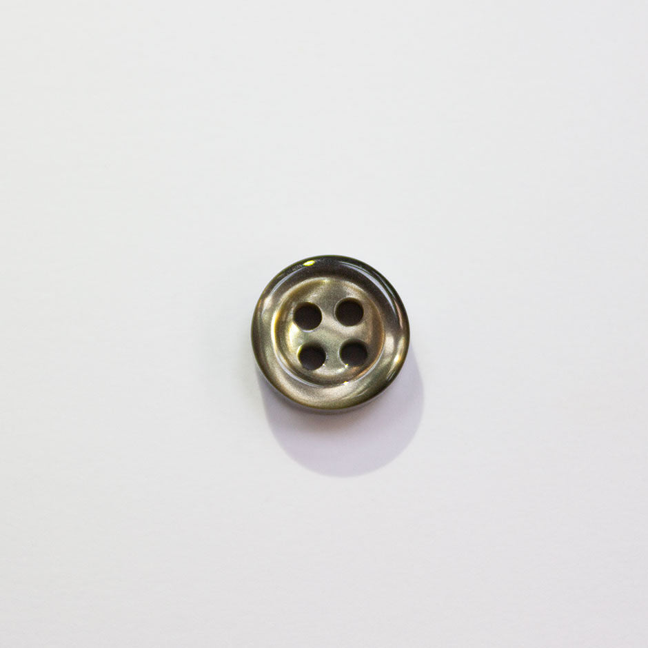 Dark Grey Shirting Button | Pearlised Material