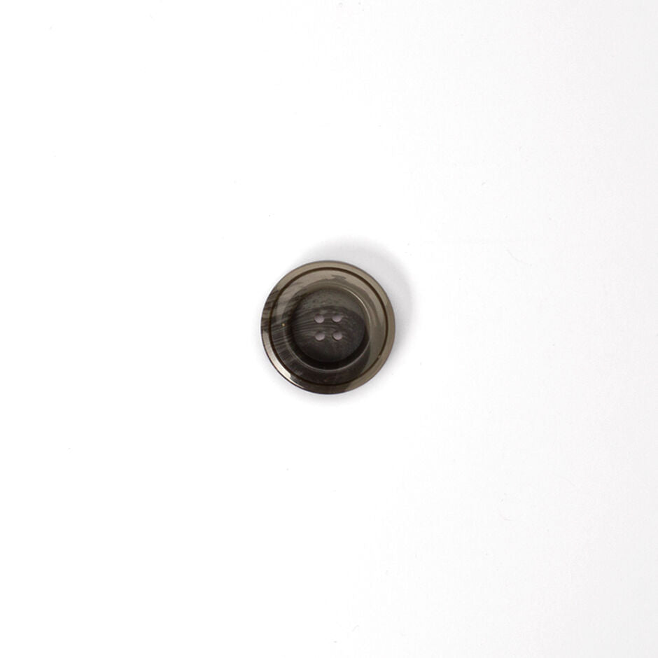 Large Dark Taupe Round Button | Shop Buttons