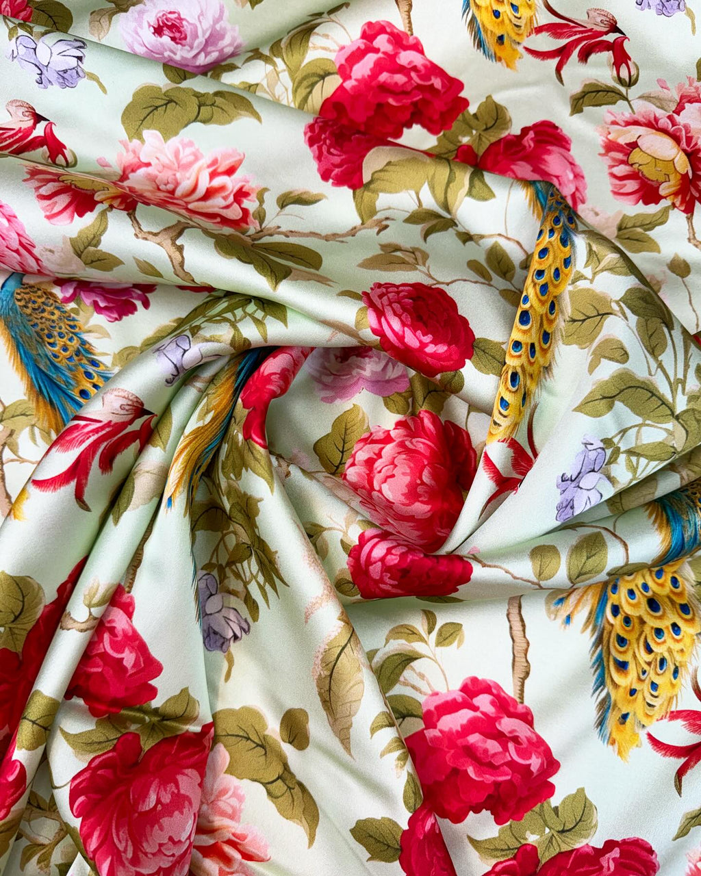Floral Print Fabric | Printed Cotton, Velvet, Viscose, Wool