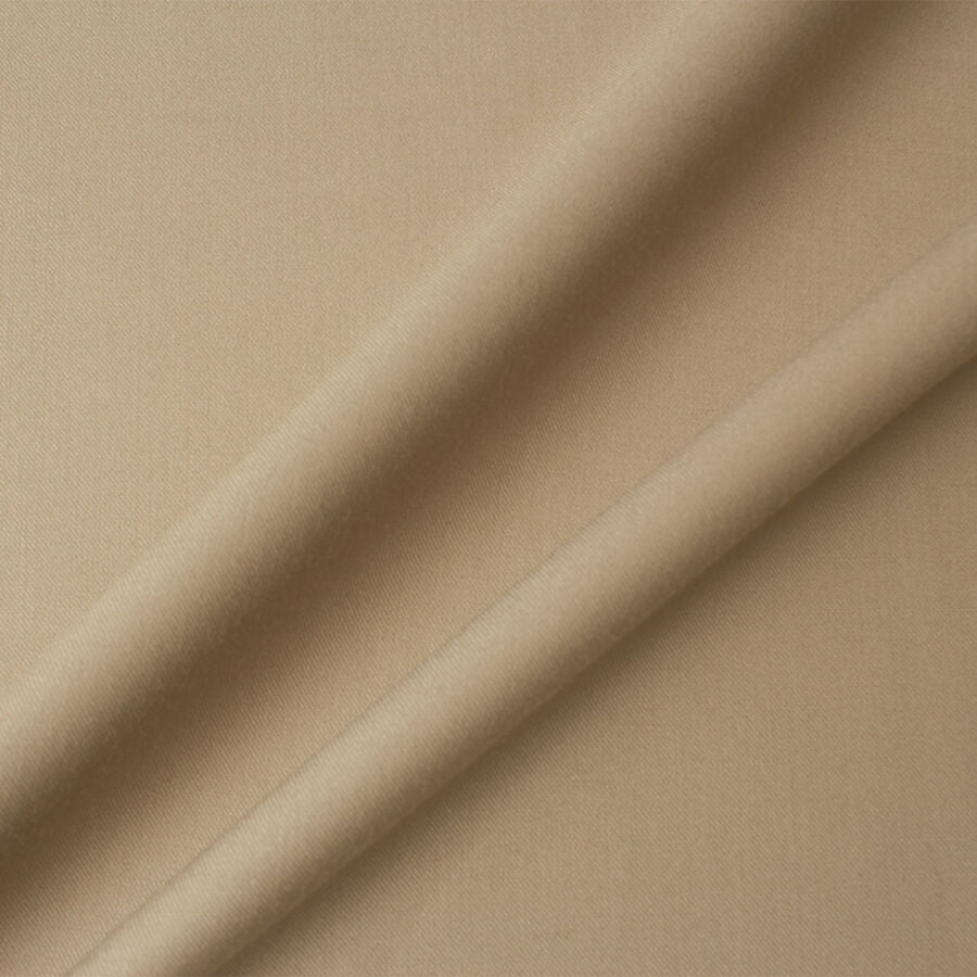 Beige Exel Finest Merino Wool Suiting