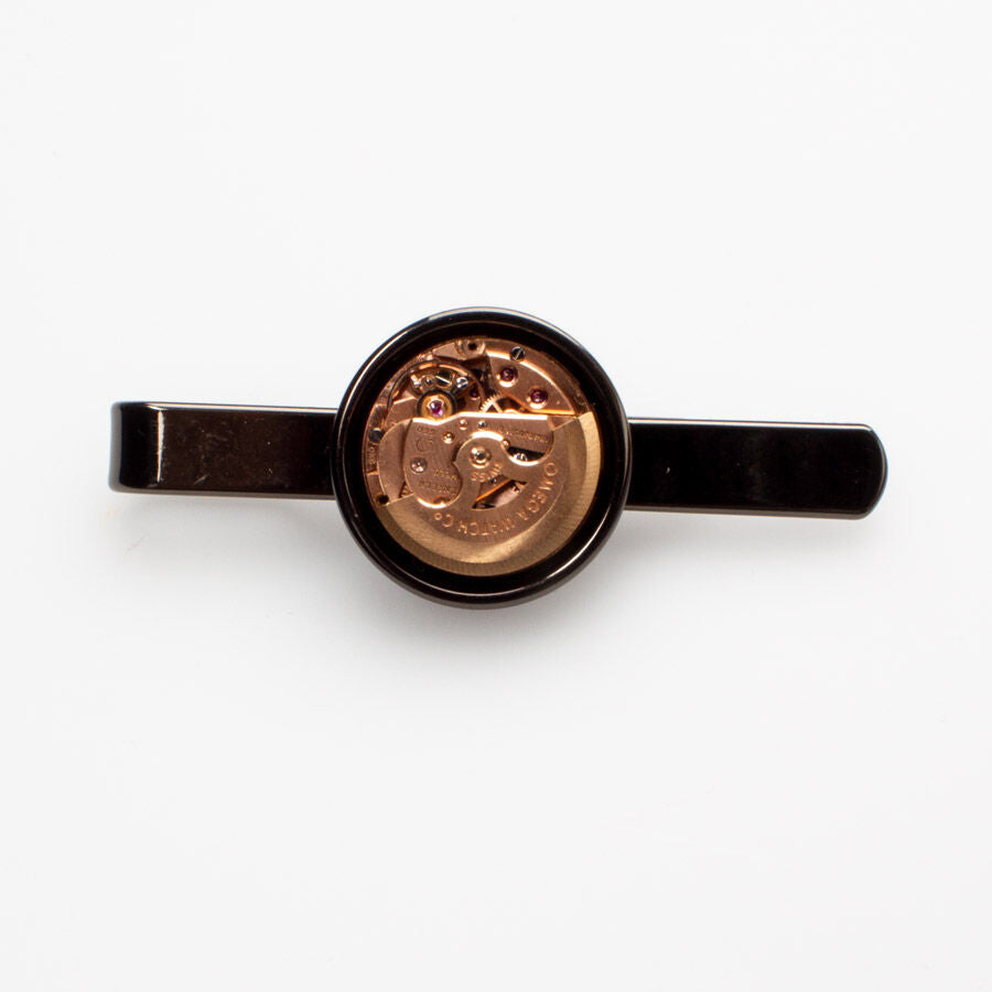 Omega Auto Watch Movement' Tie Clip | Handmade Accessories